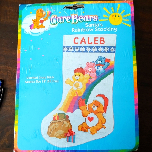 Care Bears | Art | Care Bears Festive Rainbow Stocking | Poshmark